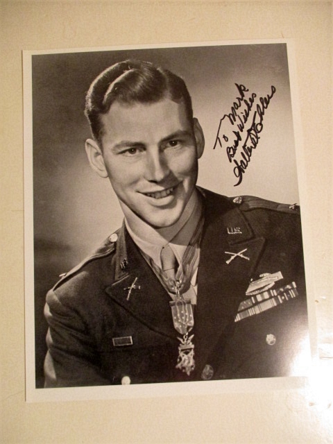 Medal of Honor Recpient. Lt. Walter Ehlers.
